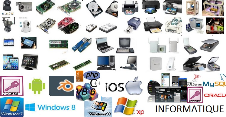 Liste produit Informatique